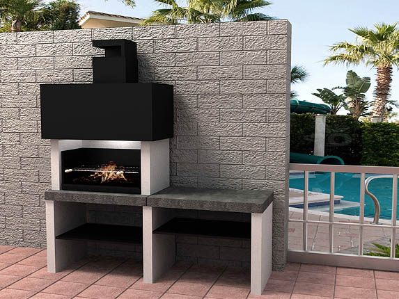 Barbacoa moderna 2B | Barbacoas modernas | Barbacoas Prefabricadas